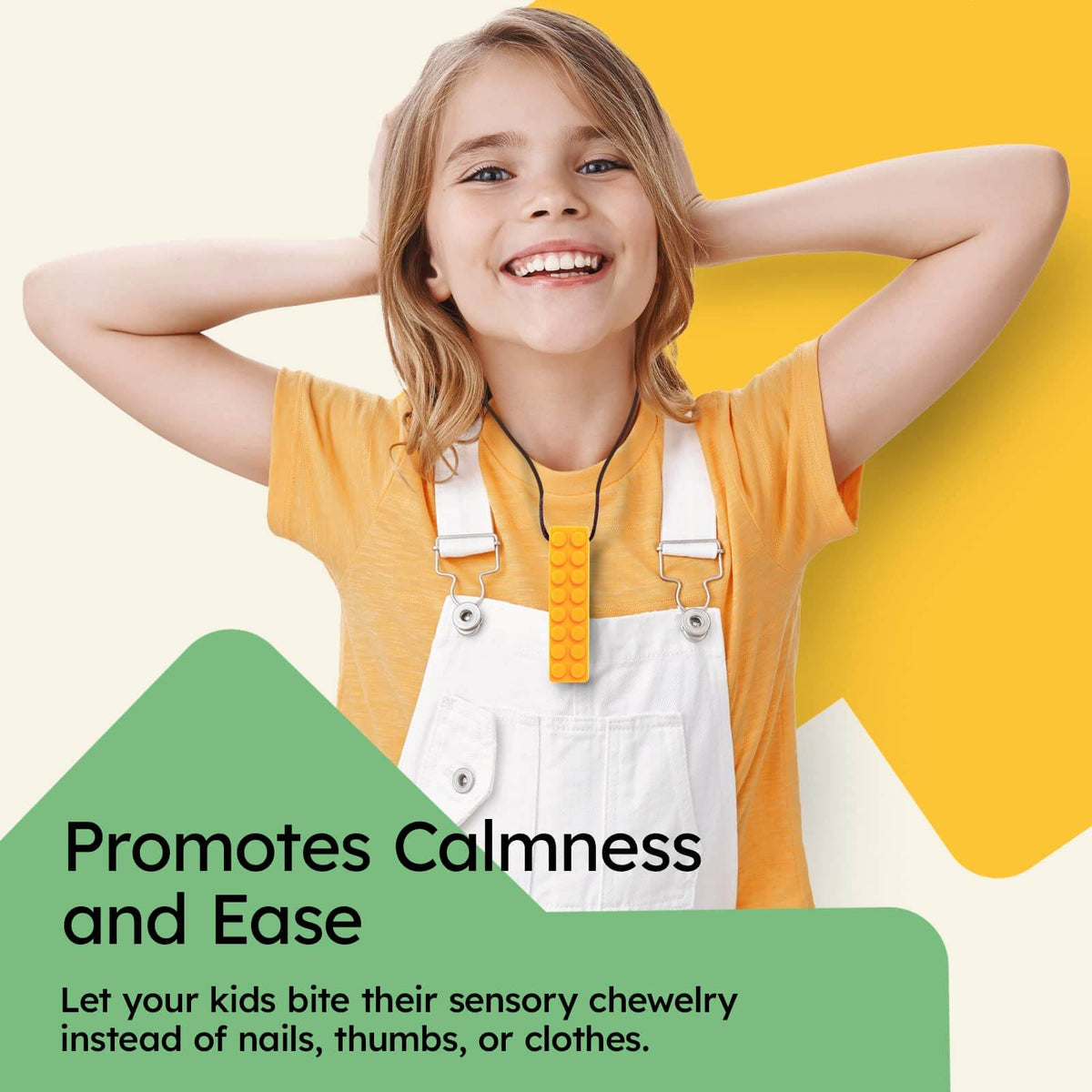 Sensory Chewing Necklace for Kid's with Autism and ADHD | Gafly